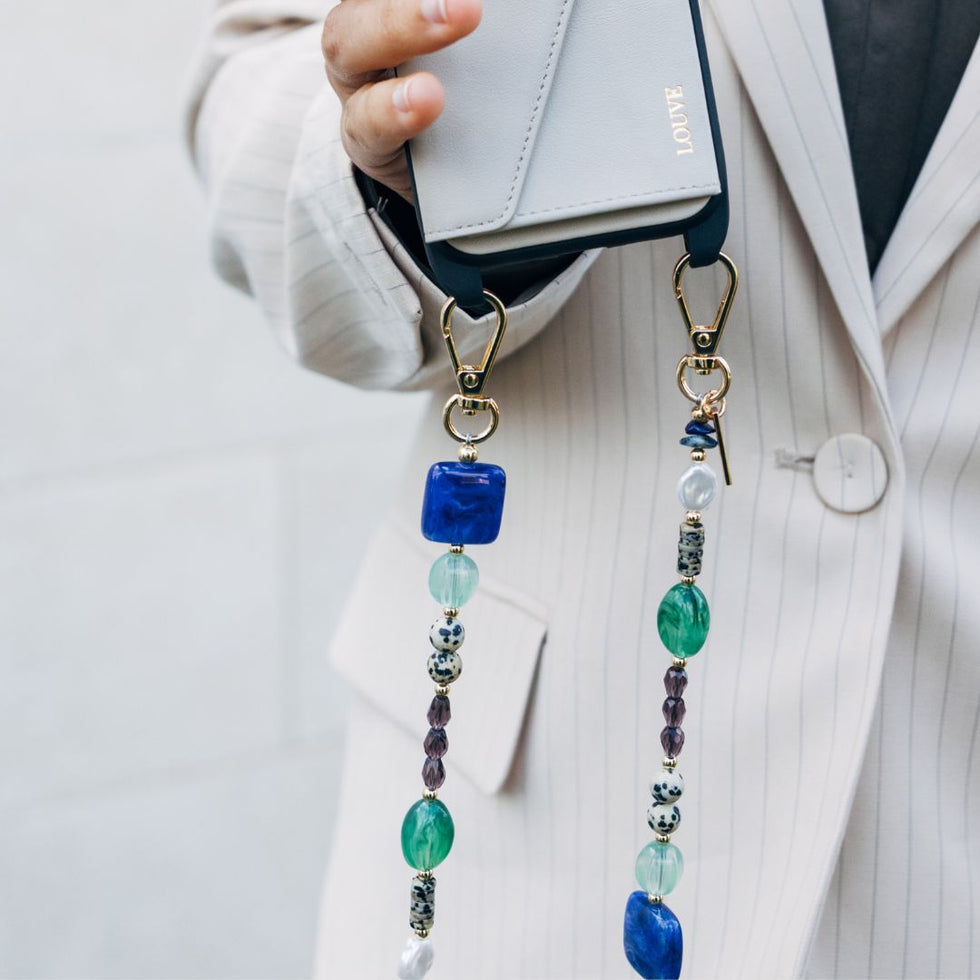 Changeable Phone Straps, iphone Lanyards & Chains – Louve collection