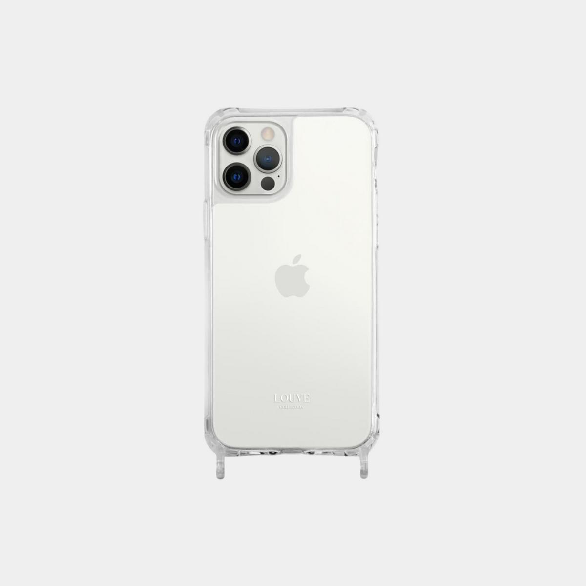 Transparent Phone Case | Crossbody Smartphone Case with Strap – Louve ...